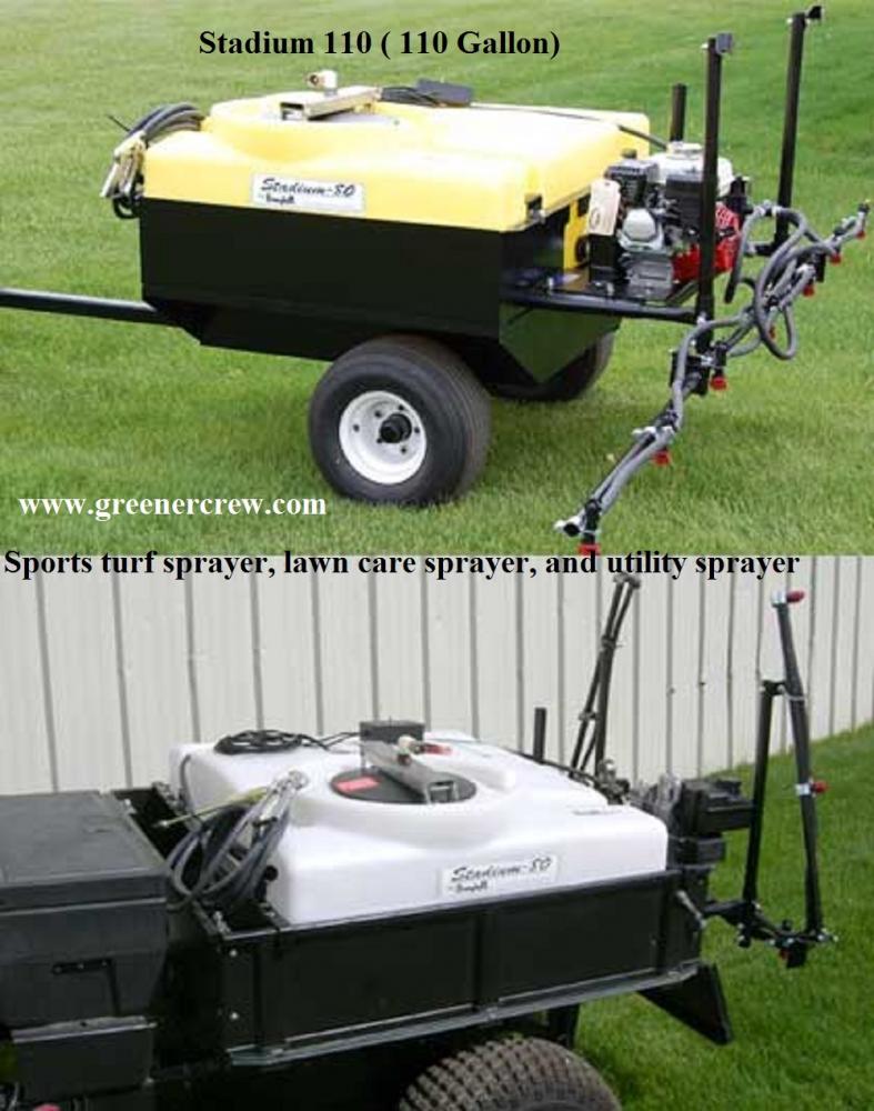 110 Gallon Sports Turf Sprayer, Lawn Care Sprayer, and Utility Sprayer ...